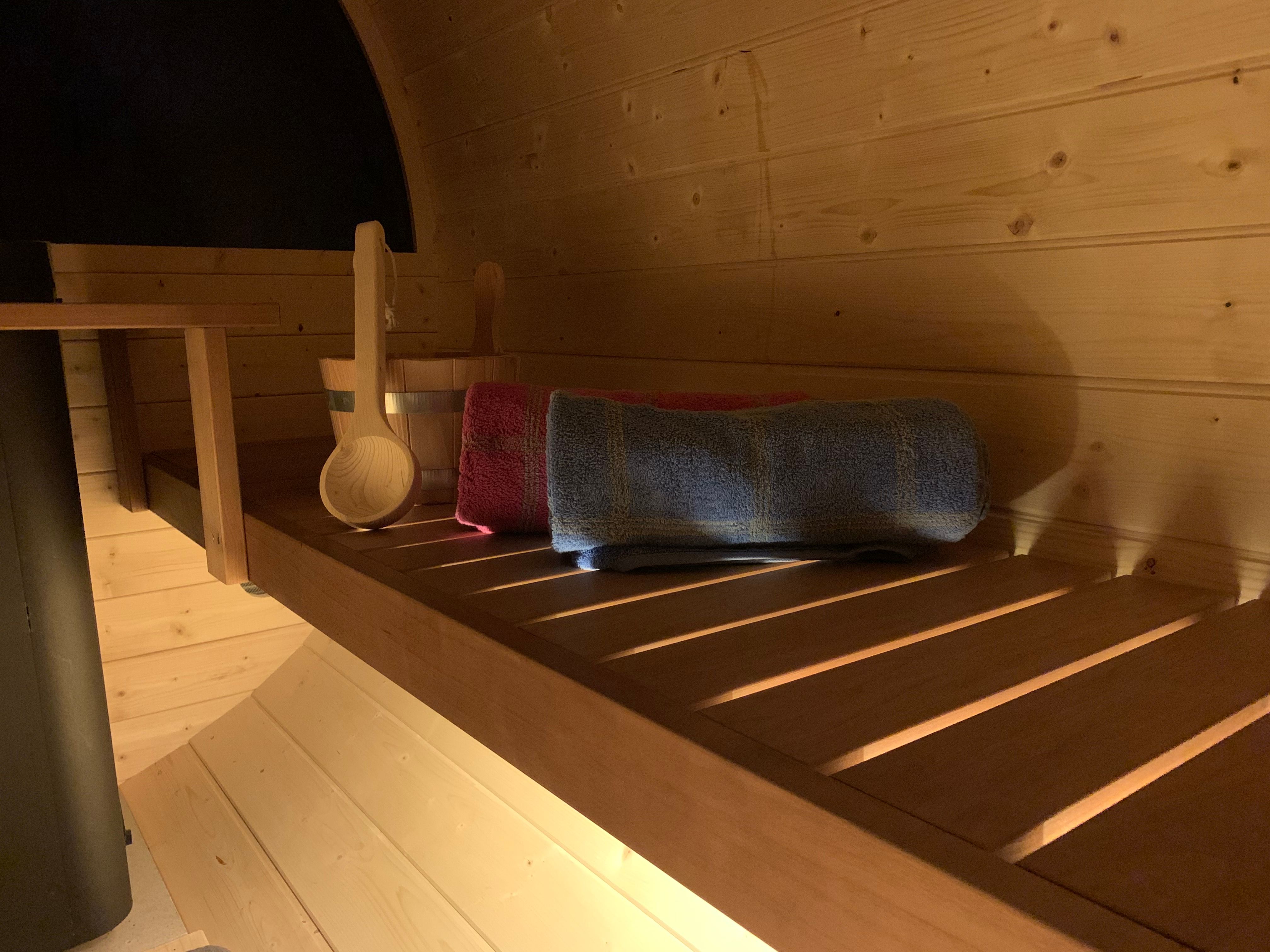 Unsere Mobile-Sauna im Detail